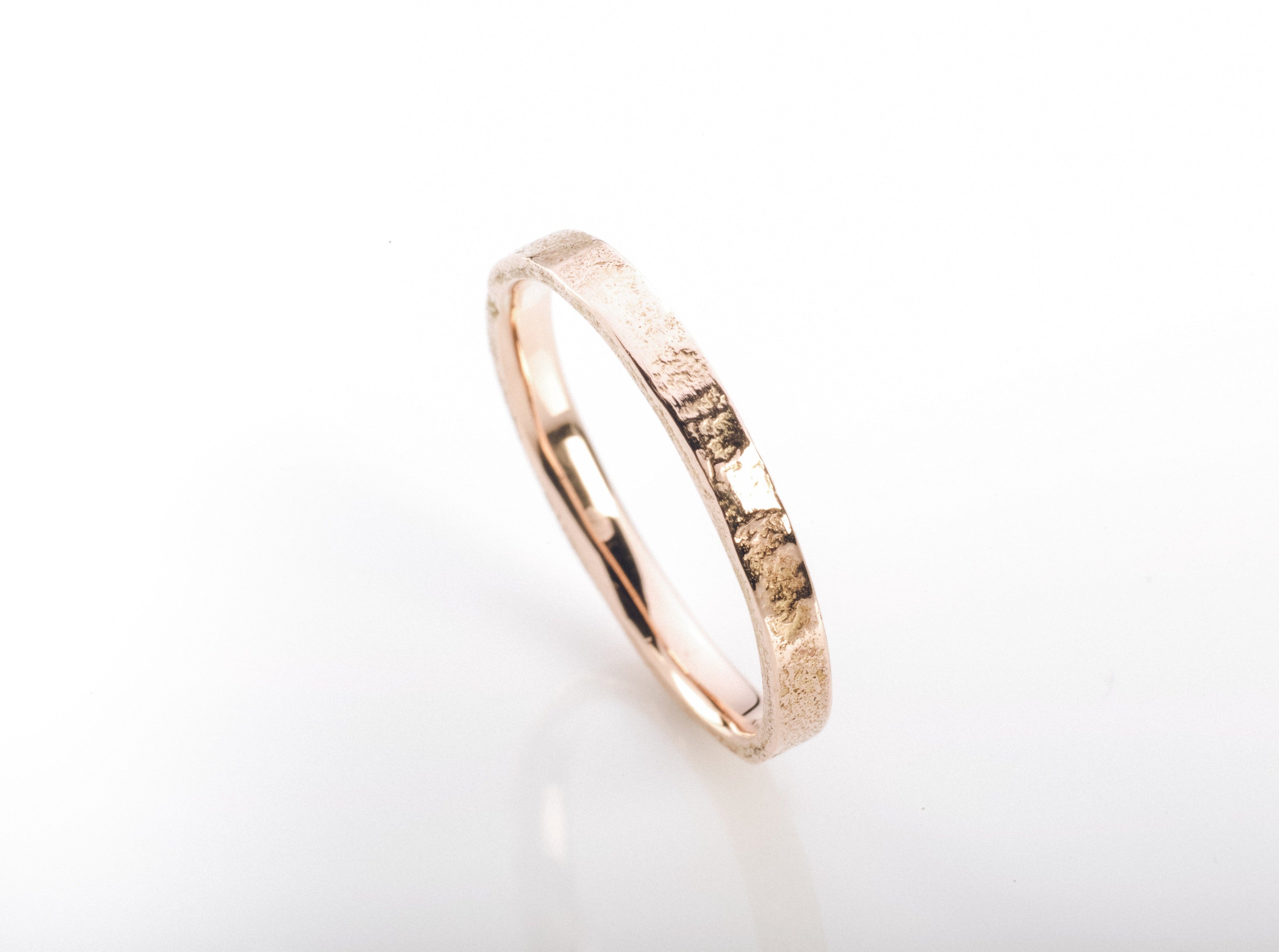 Textured ring – katierosejewellery